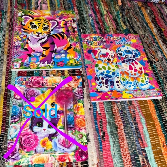 Lisa Frank | Office | Lisa Frank Notebook Journal Diary Paint With ...